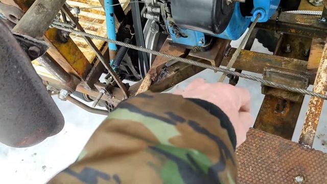 доделал минитрактор, краткий обзор.