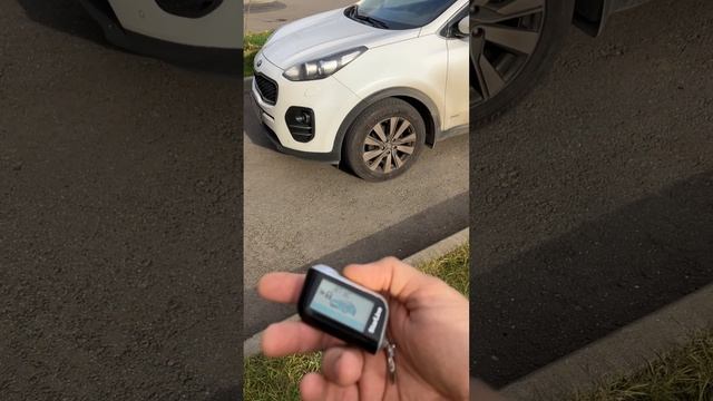 Брелок Starline A93 запуск и остановка двигателя