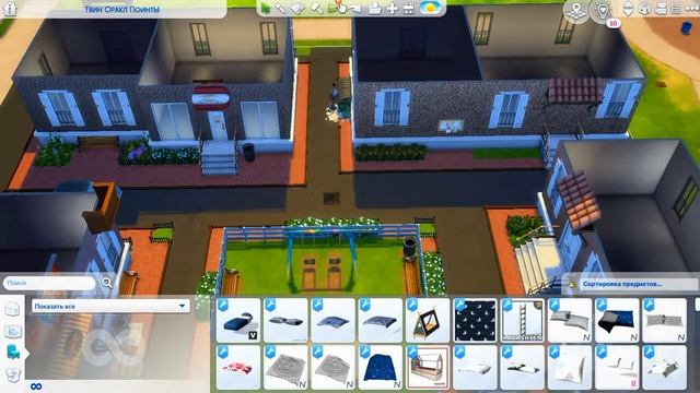 Русский район(строительство в симс 4)the sims 4 (2022)