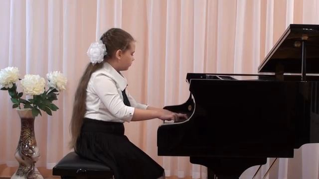 Григорьева Анна Алексеевна, МБОУ ДО "ДШИ №3" с. Курумоч, фортепиано, 10 лет