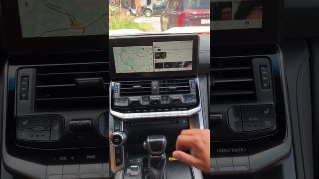 Мультимедиа на Android 10 для Toyota Land Cruiser 300