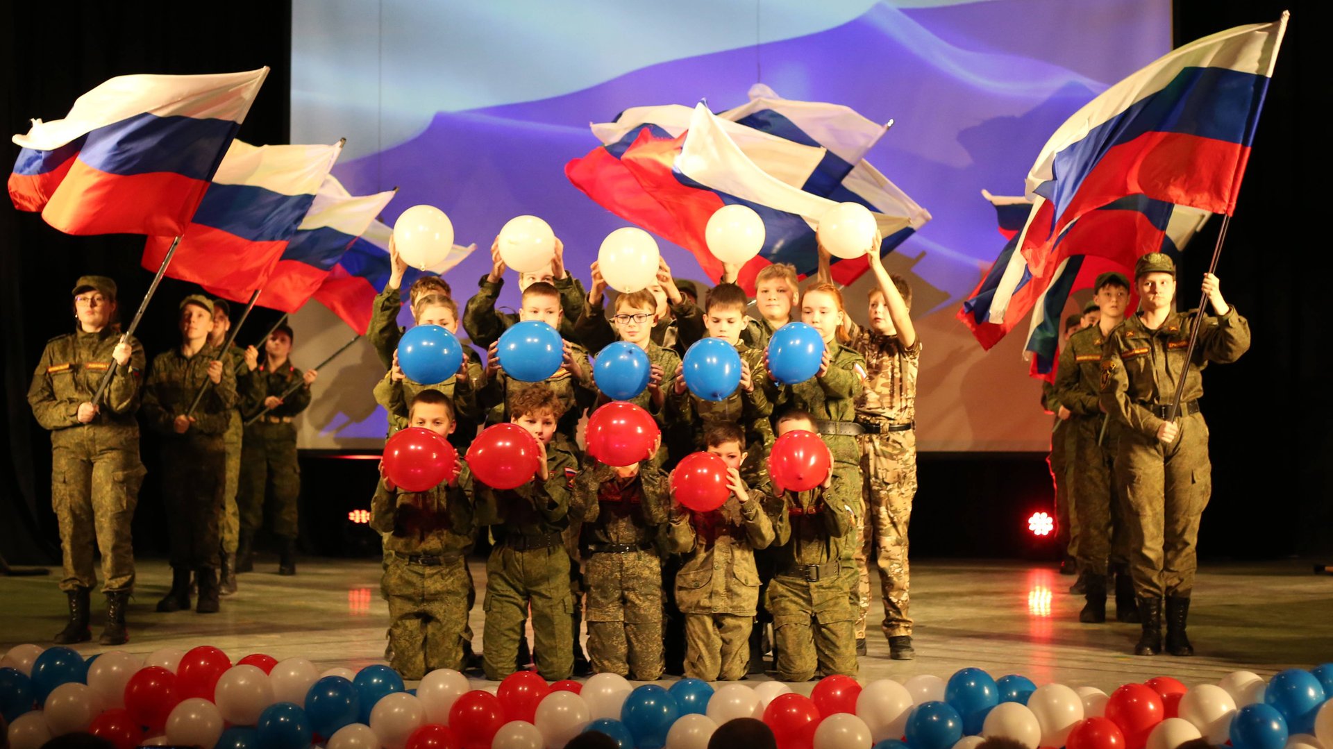 Детский коллектив "Ритм". Концерт "СВОя Семья - СВОя Победа!" в РГППУ 28.11.24