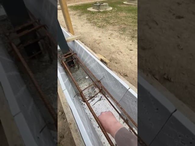 Постройка фундамента для забора