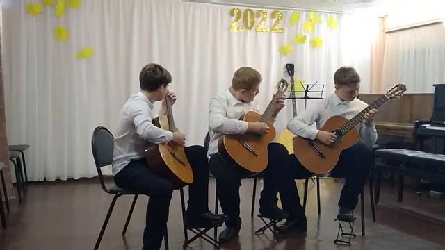 Итальянская народная песня «Санта Лючия» (трио)