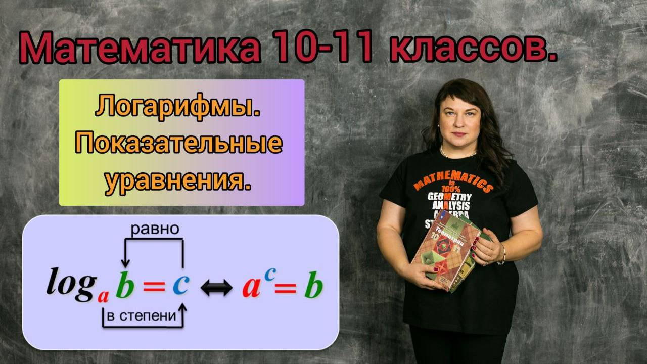 Решение показательных и логарифмических уравнений. Теория.