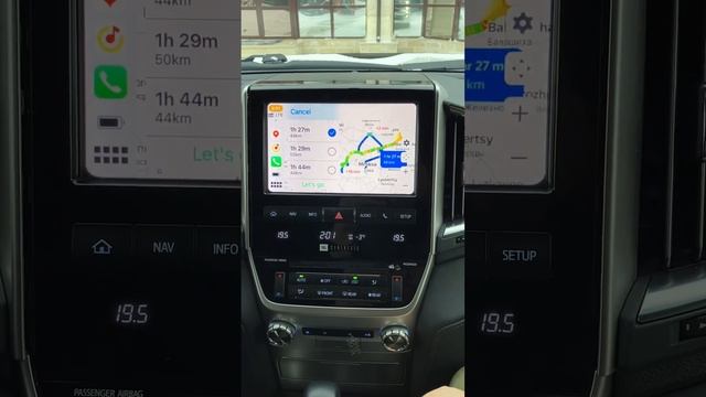 CarPlay Toyota Land Cruiser 200