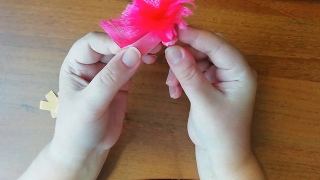 DIY/ Идея из атласной ленты/ делаем своими руками/цветы из атласных лент/