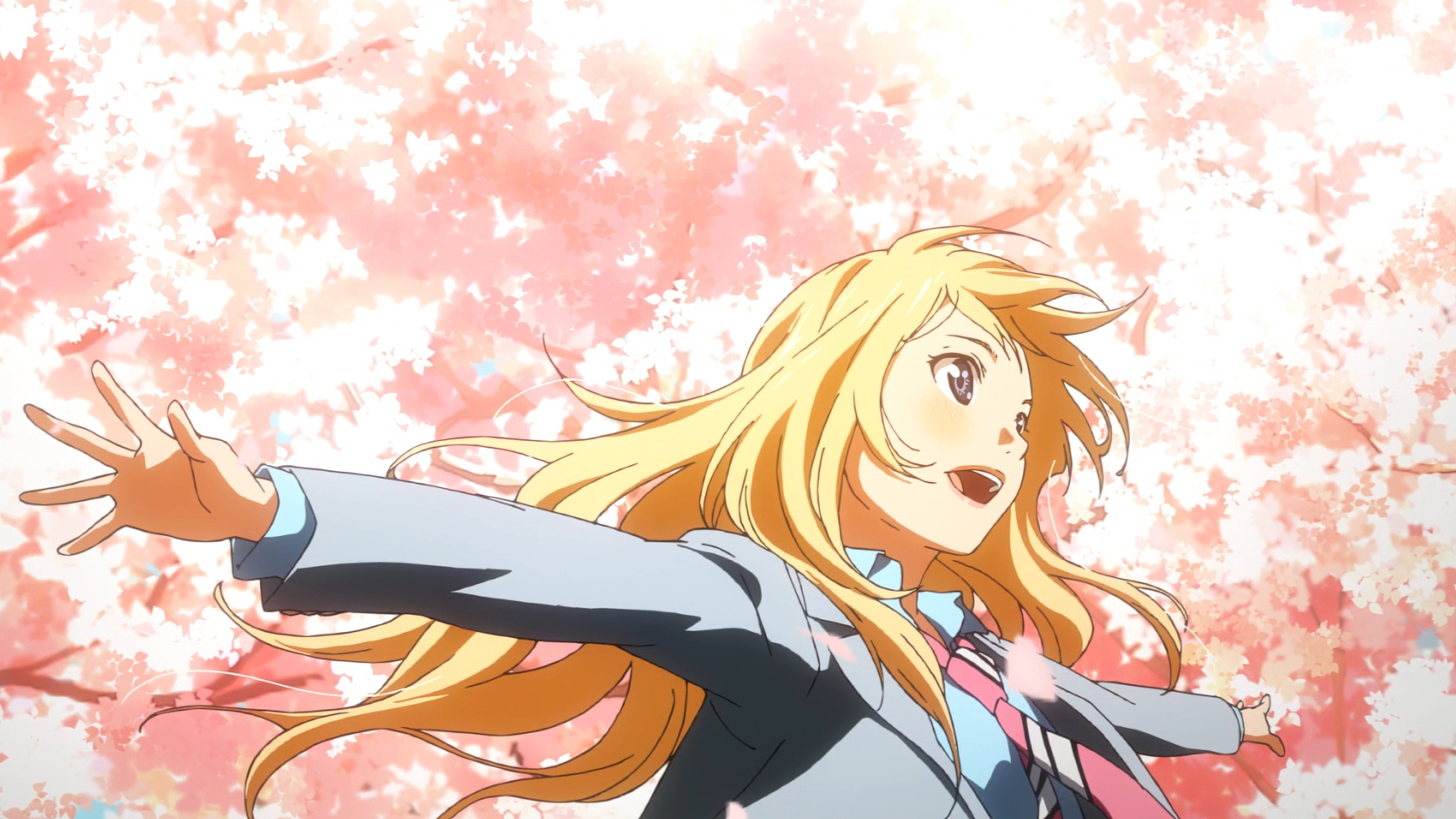 "Твоя апрельская ложь". Эндинг 1 (Shigatsu wa kimi no uso. End 1)