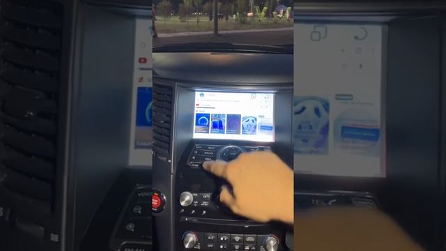 Nissan Infiniti FX37 QX70 QX60 QX80 - расширение функций мультимедиа Android блоком