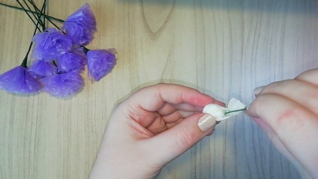 НЕОБЫЧНАЯ ИДЕЯ ИЗ ПАКЕТОВ ДЛЯ МУСОРА/СВОИМИ РУКАМИ/