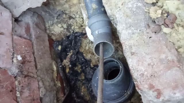 Застрял в трубе. Жесть!!! Часть 3. Пролили и добили