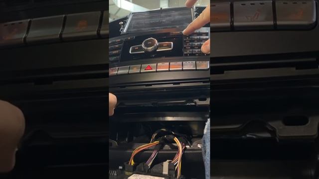 Активация AUX через инженерное меню Mercedes Benz Comand NTG4.5