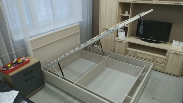 Сборка кровати Лером Кр1002 с подъёмным механизмом