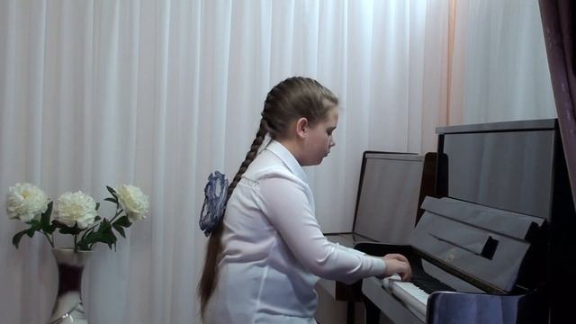 Григорьева Анна, МБОУ ДО "ДШИ №3" с. Курумоч, Фортепиано, младшая возрастная группа (11 лет)