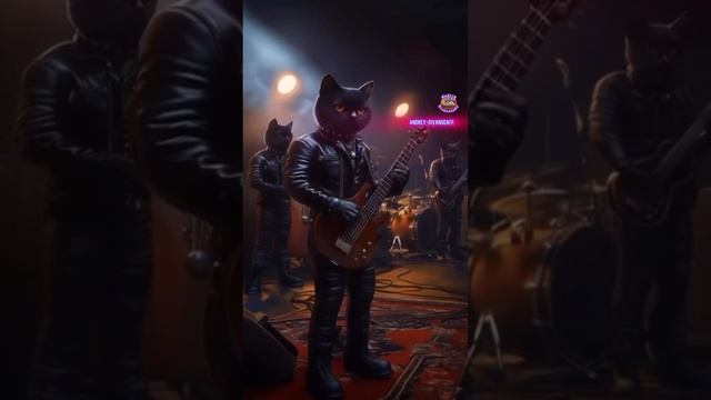 1. Кошки рокеры. #EAGLES -Hotel California-.
#EVANESCENCE -Bring Me To Life-.