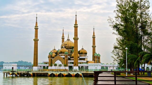 Crystal Mosque (Masjid Kristal), Kuala Terengganu, Malaysia