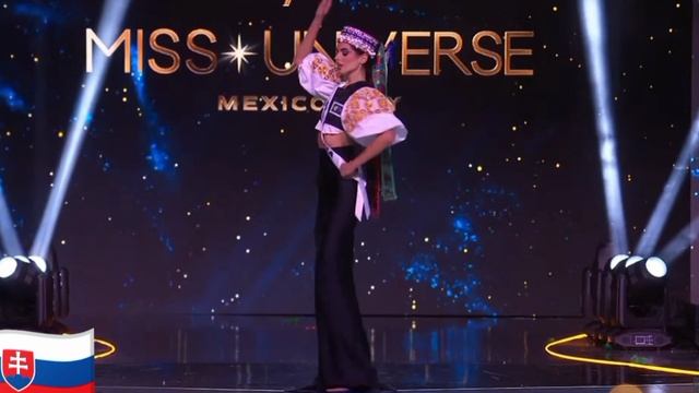 🪗 Slovakia Miss Universe 2024 (73) Swimsuit Evening Gown National Costume Petra Sivakova Словакия