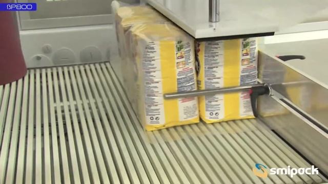 Smipack BP800 - Блочный термоупаковщик групповых товаров и блоков в ПЭ пленку