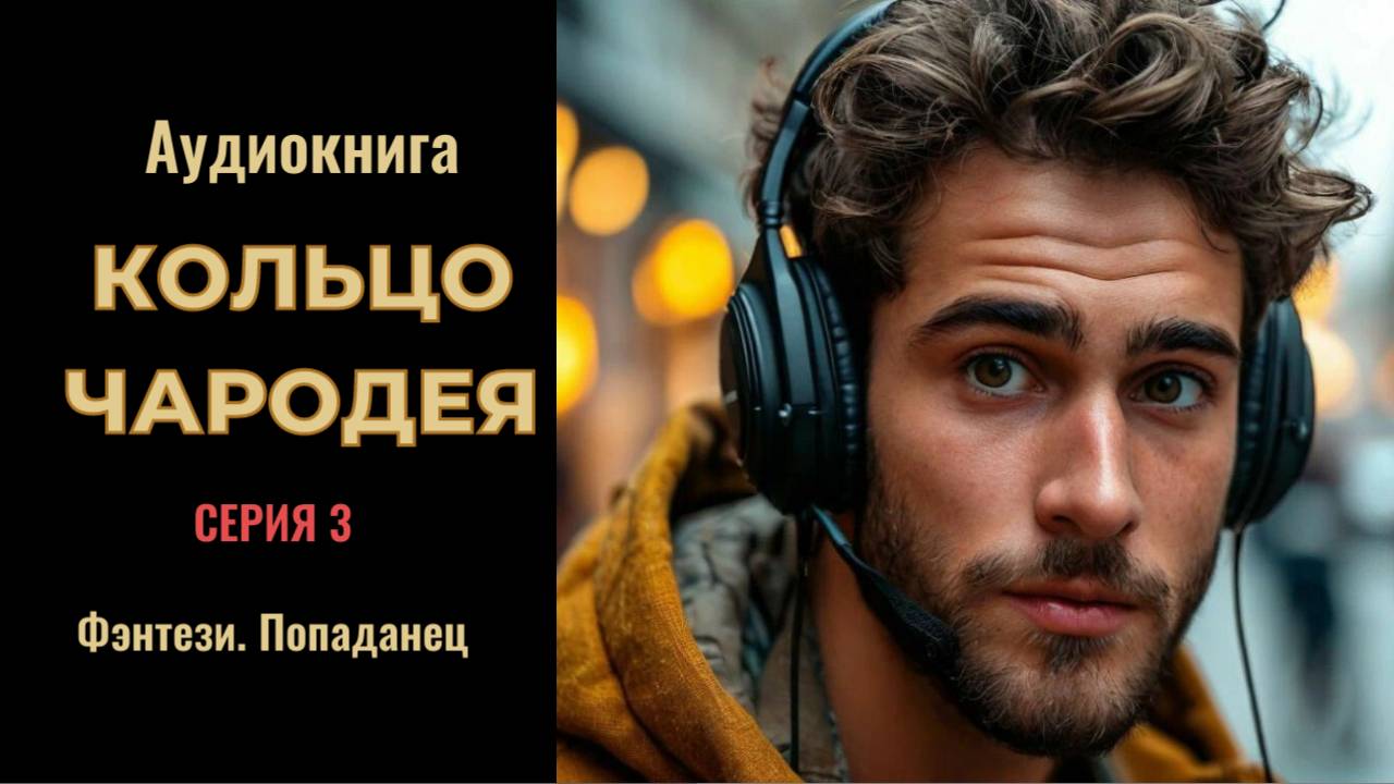 Аудиокнига КОЛЬЦО ЧАРОДЕЯ. СЕРИЯ 3. Автор Вячеслав Козырев. Фэнтези. Попаданец