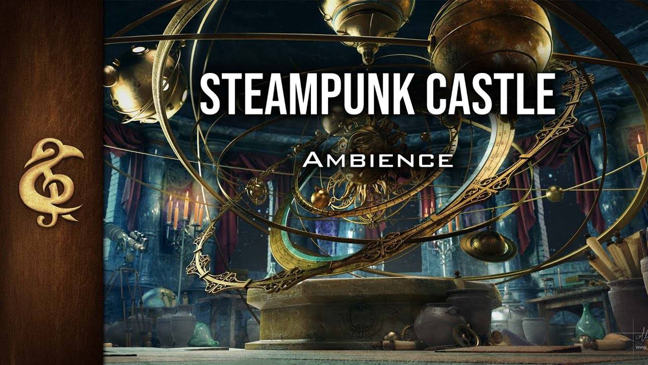 Steampunk/Technical lab/dnd ambience/Техническая лаборатория/дирижабль/RPG playlist