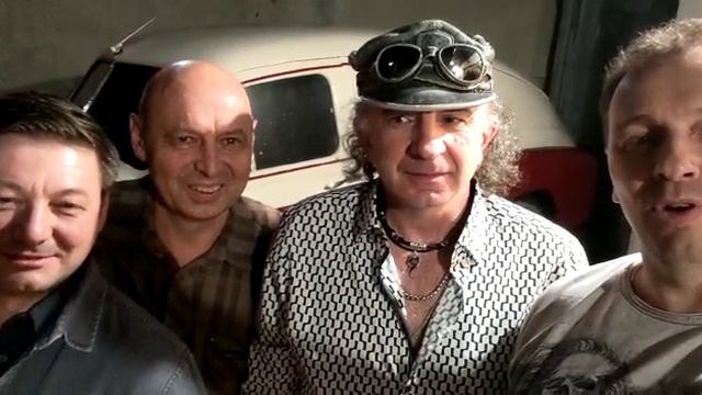 Поздравление Шульца с днем рождения от группы Троя