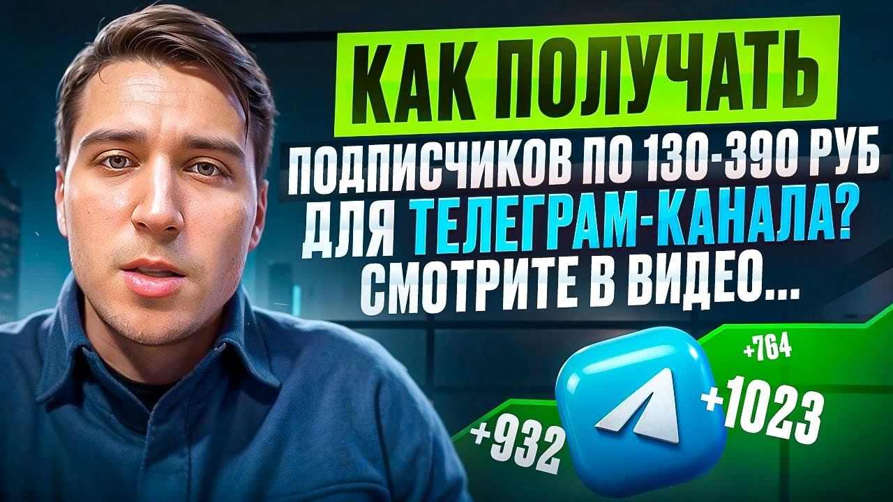 Подписчики в телеграм-канал по 130-390 руб | Настройка рекламы для телеграм-канала | b2bad.ru
