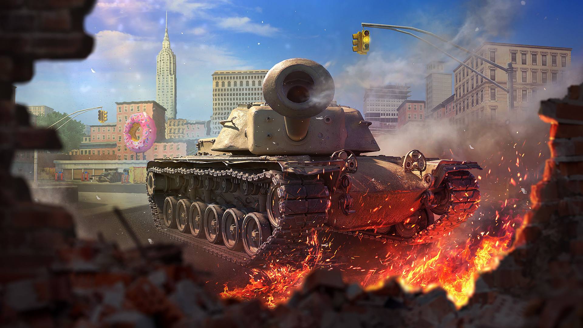 Открытие контов в Tanks Blitz