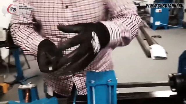 Испытания станка M04B-KR для торсировки и "корзинок", "шишек"