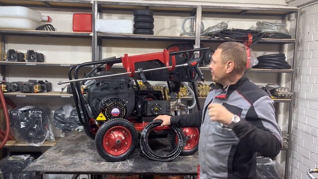 PROteus F 500/16 HP - Гидродинамическая машина повышенного давления на мобильной раме