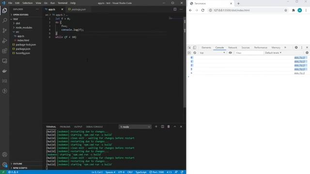 2.6. TypeScript - Условия, циклы и обработка ошибок