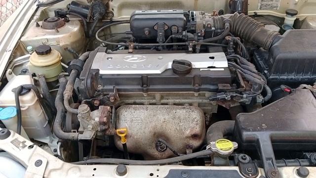 Двигатель Hyundai accent 2008г