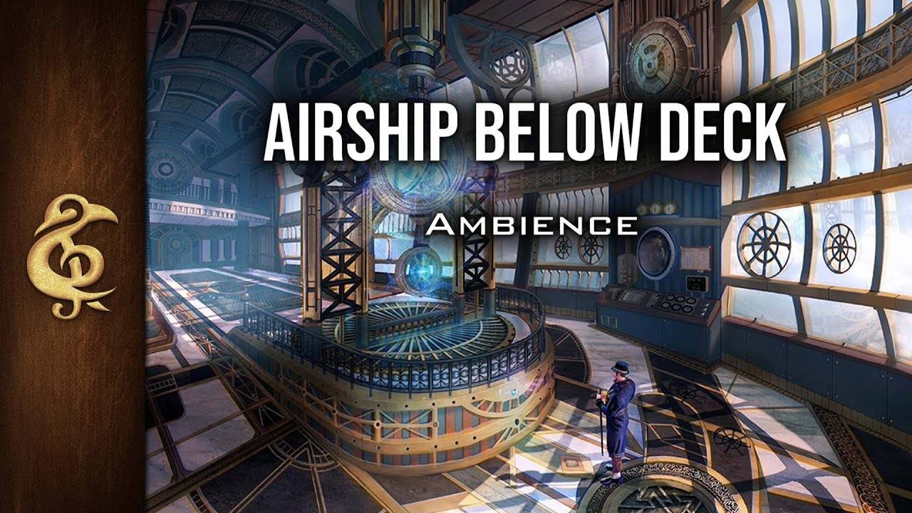 Technical lab/airship/dnd ambience/Техническая лаборатория/дирижабль/Steampunk/RPG playlist