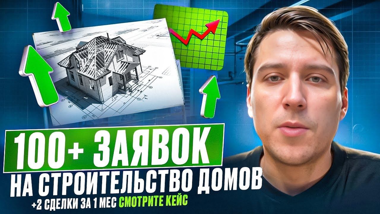 100+ целевых заявок и лидов на строительство домов из газобетона и клеёного бруса | Кейс b2bad.ru