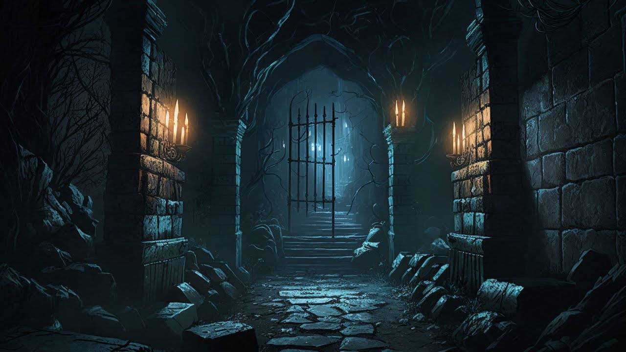 Dark dungeon/темная пещера/Dark cave/DND ambience/Grimdark/Fantasy/Dark music