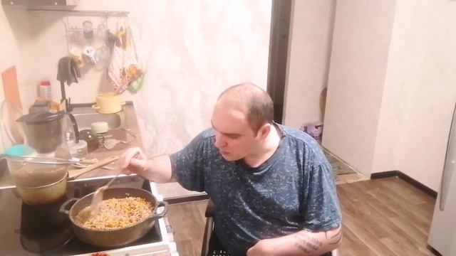 04.12.24 гречка по армейски с кукурузой