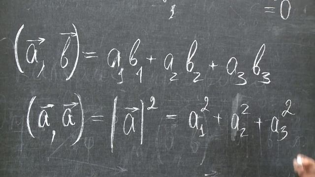 Овчинников А. В. - Аналитическая геометрия - 5. Теорема о свойствах скалярного произведения