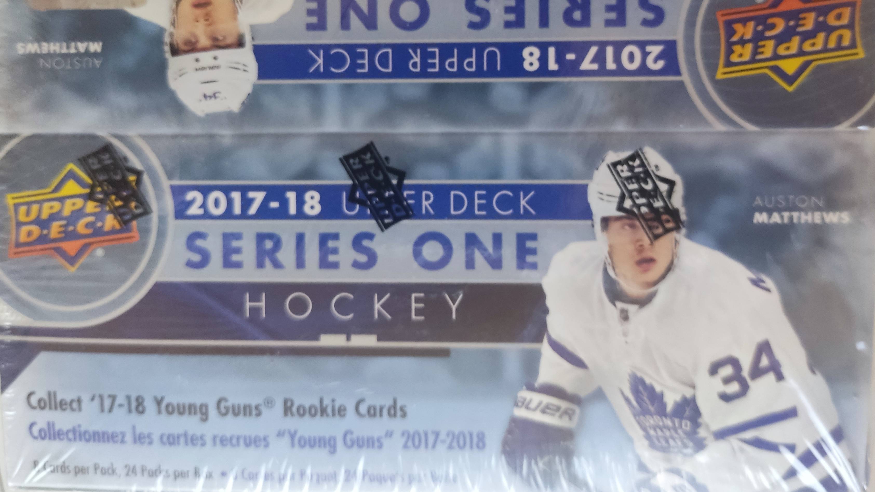 Брейк Upper Deck Hockey 2017-2018 Series 1 24-pack Retail box.mp4