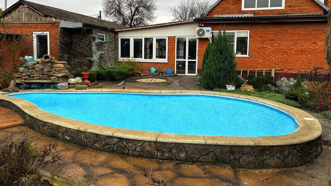 БАССЕЙН ДОМА СВОИМИ РУКАМИ. ЗАВЕРЕШЕНИЕ ПРОЕКТА