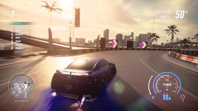 NEED FOR SPEED HEAT Скорпион, кольцевая гонка