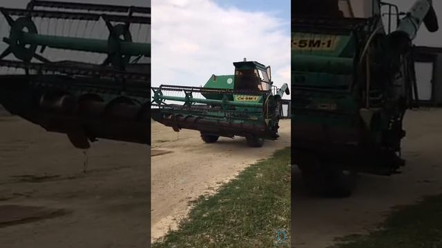 Нива комбайн стоял 10 лет,завели без проблем