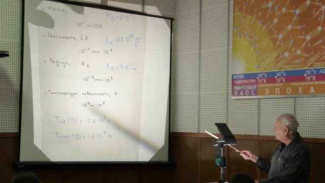 Ишханов Б.С.-Нуклеосинтез во Вселенной-5. Т-ма о вириале. Рождение звезды. Ядерные реакции в звездах