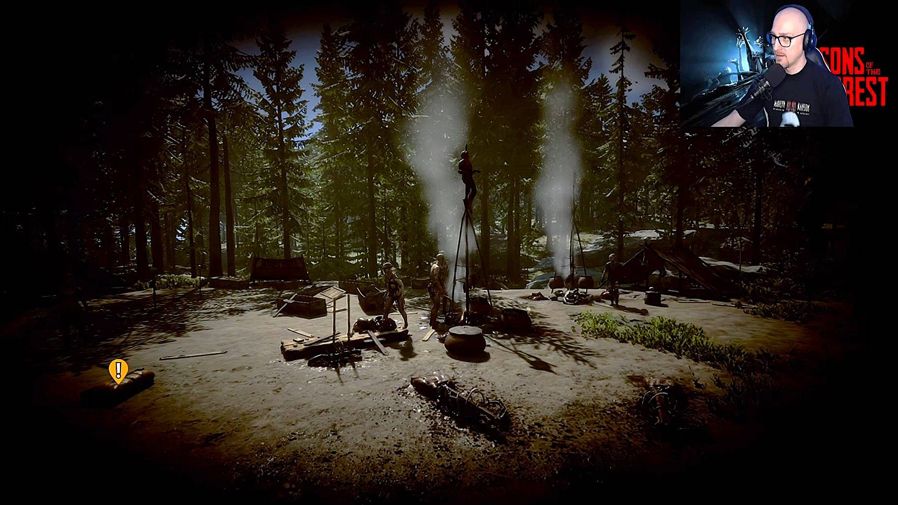 В гостях у каннибалов №1 - coop (Sons Of The Forest)