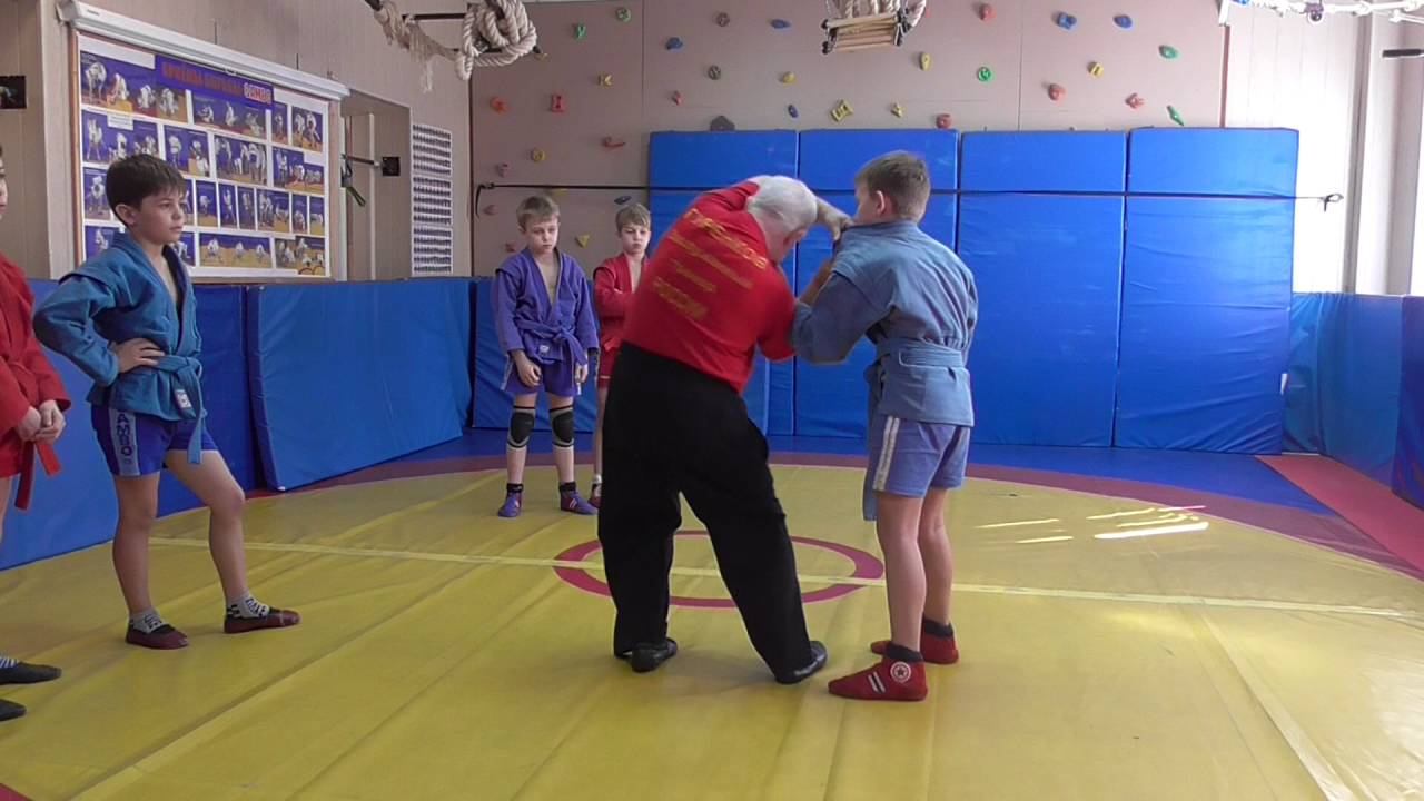 Бросок через спину рывком с падением