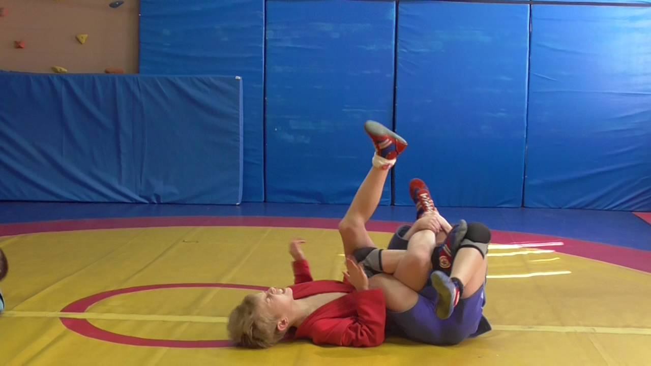 Зацеп голенью изнутри с икроножкой