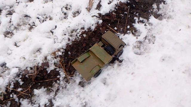 газ 66 по снегу