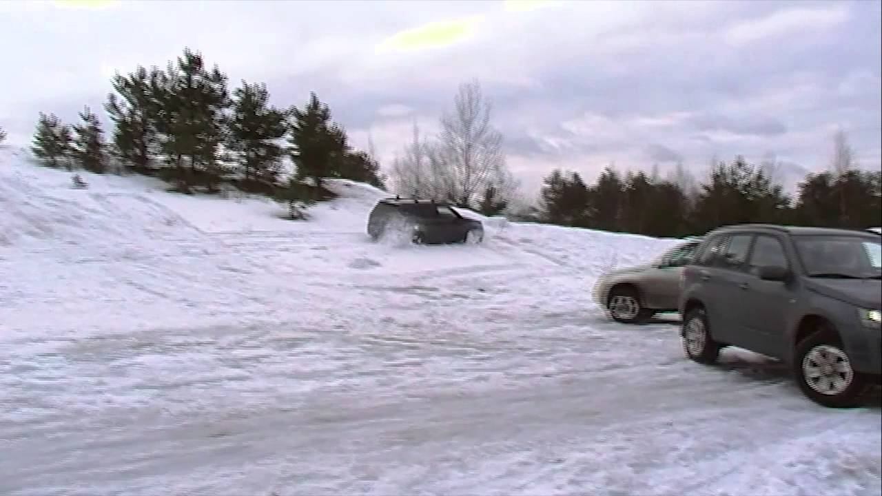 Питерский Vitara Club. Покатушки 23/02/2015. Только ЭКШЕН [HD]