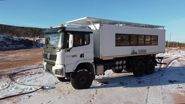 Тизер видео обзора вахтового автобуса "Полярика"
