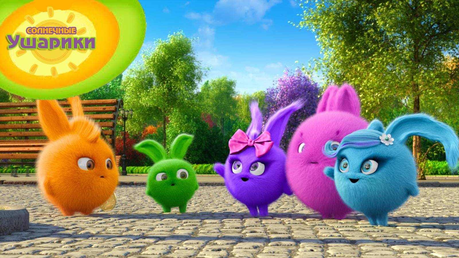 Мультики для малышей. Ушарики - Поехали кататься. Детские мультики смотреть онлайн