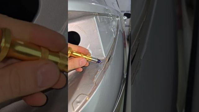 Почему нельзя отремонтировать, ведь краска не повреждена?