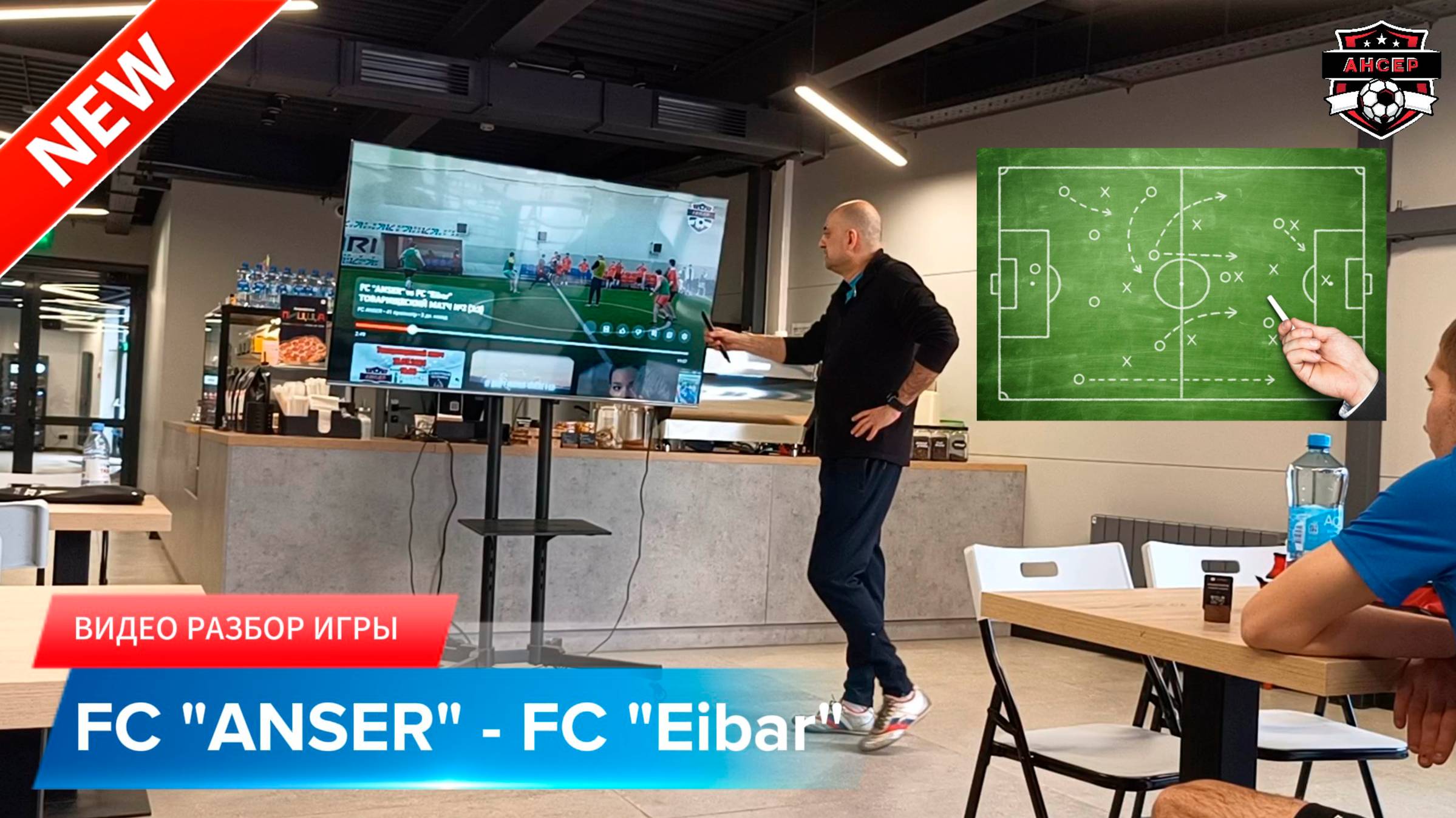 FC "ANSER" | ФК "АНСЕР" - Видеоразбор игры FC "ANSER" - FC "Eibar" | ОШИБКИ | СОВЕТЫ